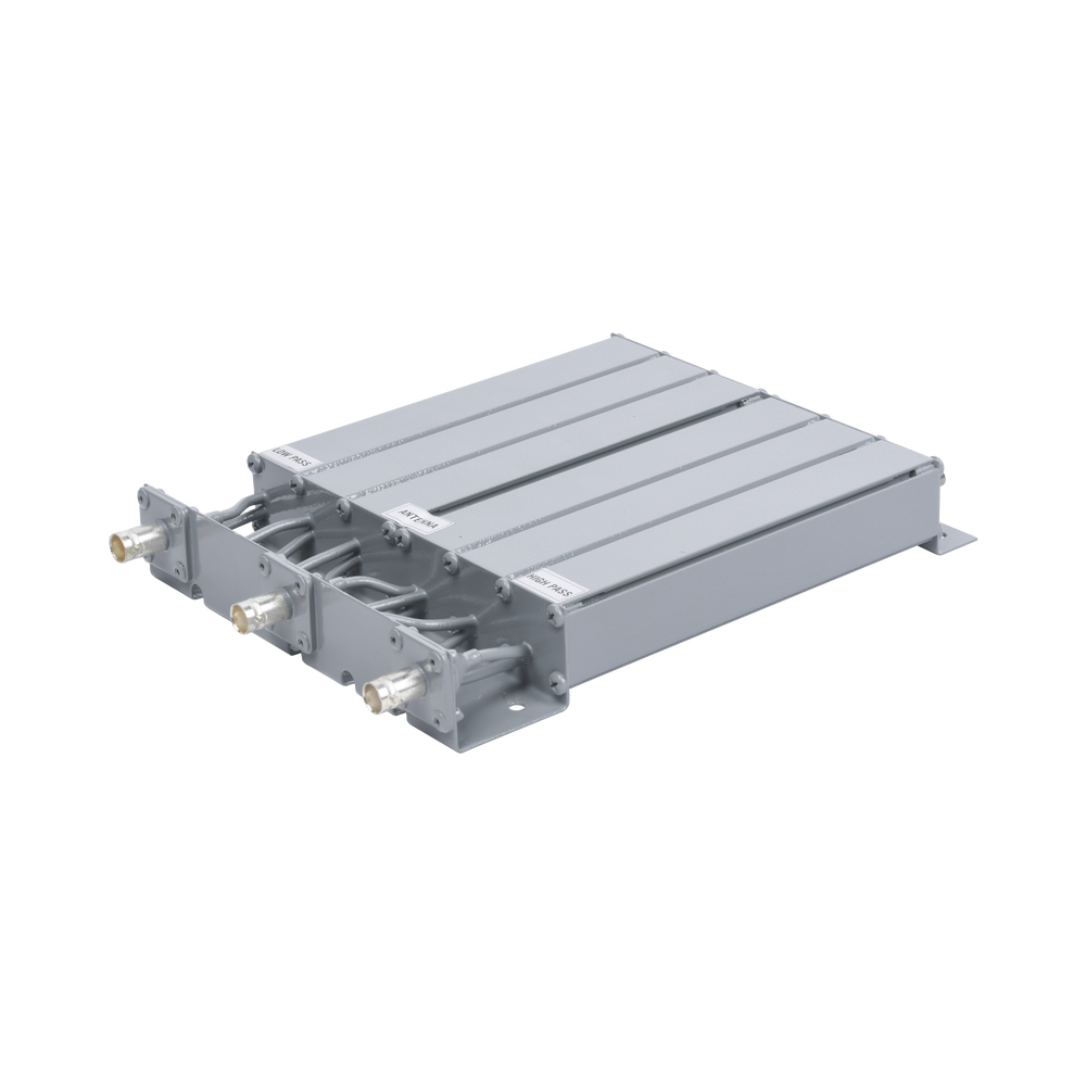 Duplexer SYSCOM en UHF, 6 Cav. 440-470 MHz, 50 Watt, 5 MHz Sep. Rechaz ...